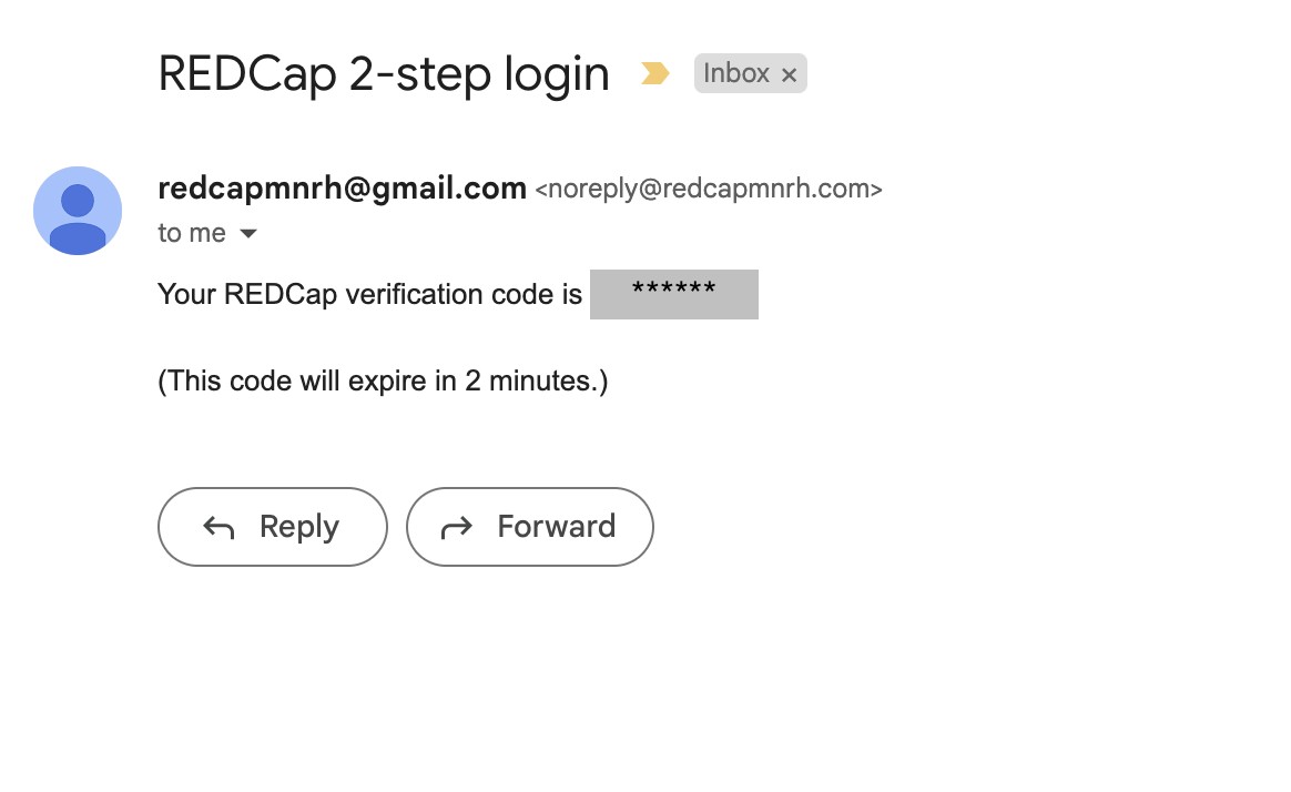 Two-factor authentication คืออะไร? – REDCap MNRH Knowledge base